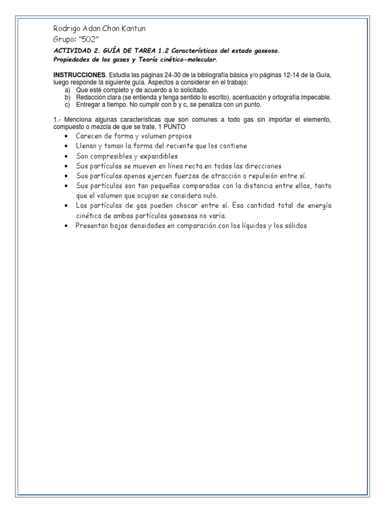 Rodrigo Adan Chan Kantun - 502 Actividad 2. Guía TSQ 1 | PDF | Mole ...