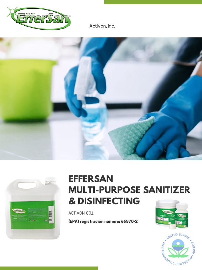 Presentación Effersan | PDF | Influenza | Agua