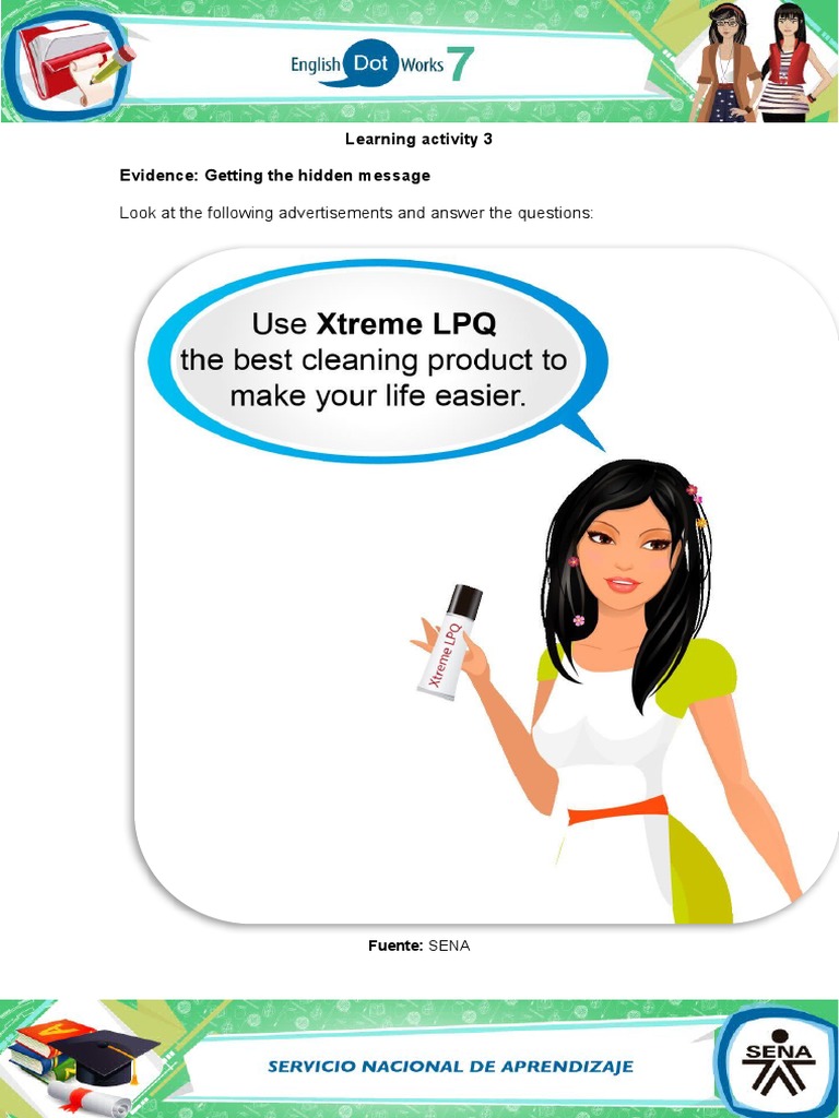 Analyzing Hidden Messages in Ads | PDF | Communication | Psychological ...
