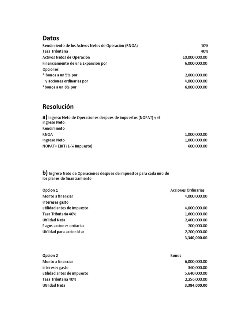 Ejercicio | PDF | Compartir (Finanzas) | Economias
