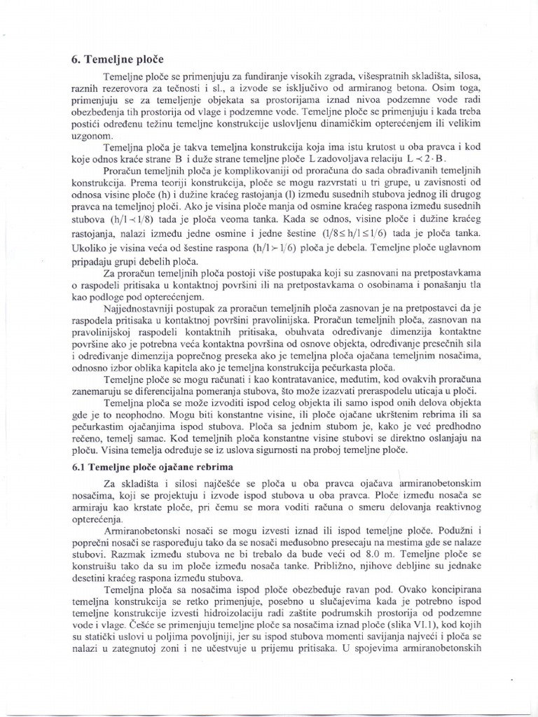 Temeljne Ploce | PDF