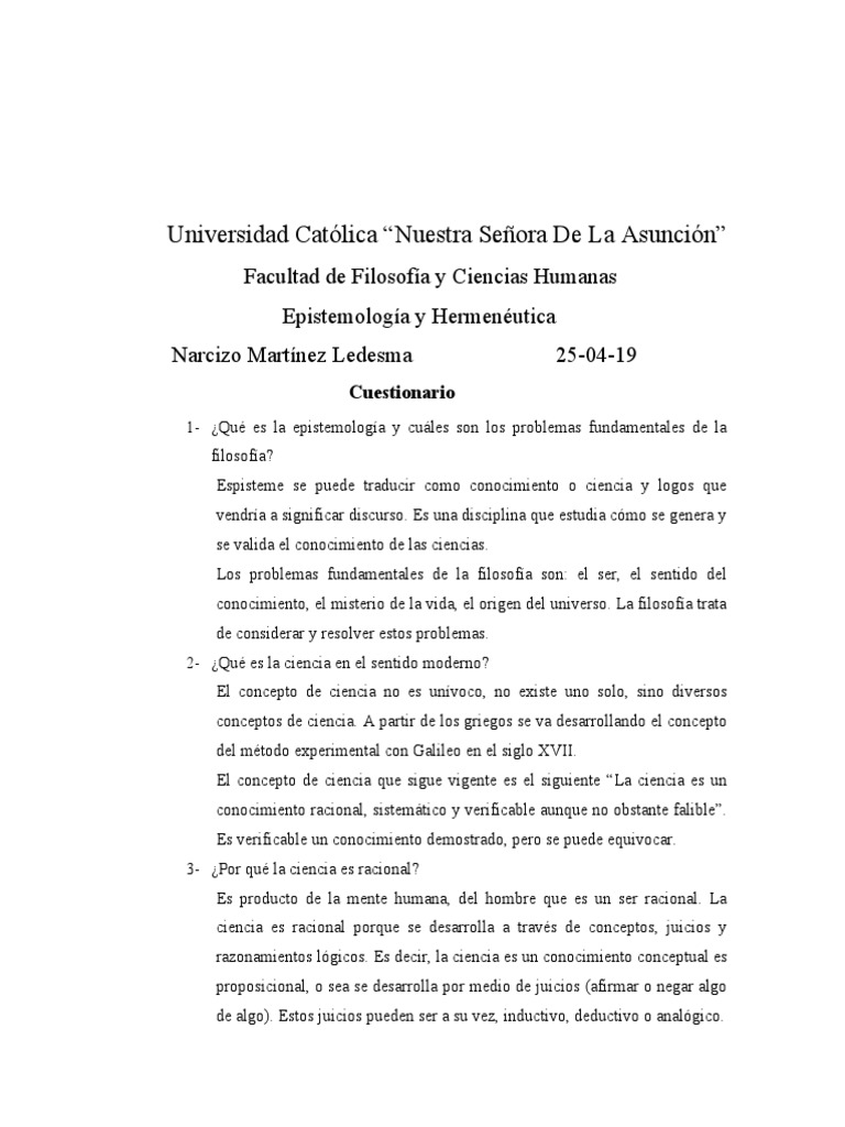 Episteme | PDF | Conocimiento | Aristóteles