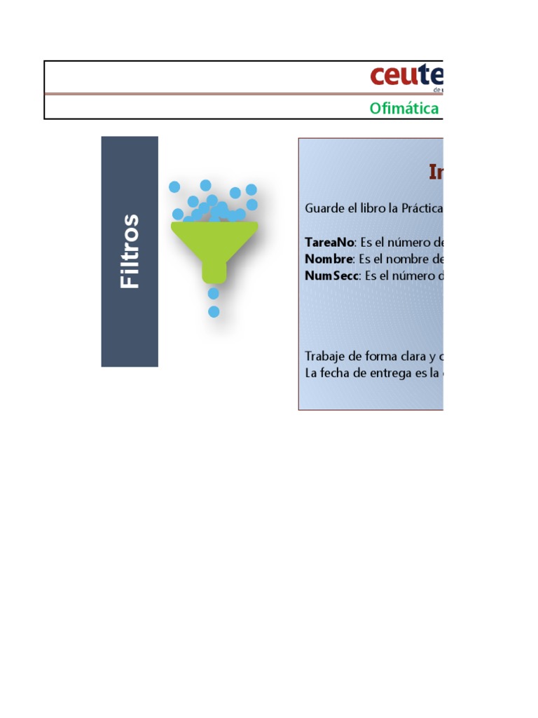 Tarea 4.1 Filtros | PDF | Informática | Economias