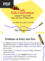 IMO FAL Form 2 - Cargo Declaration | PDF