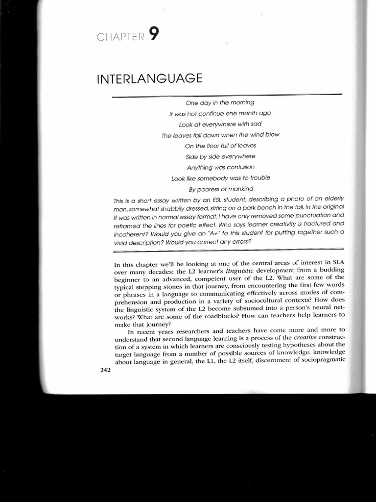 Ch-1-Part-1-2 | PDF | Second Language Acquisition | Second Language