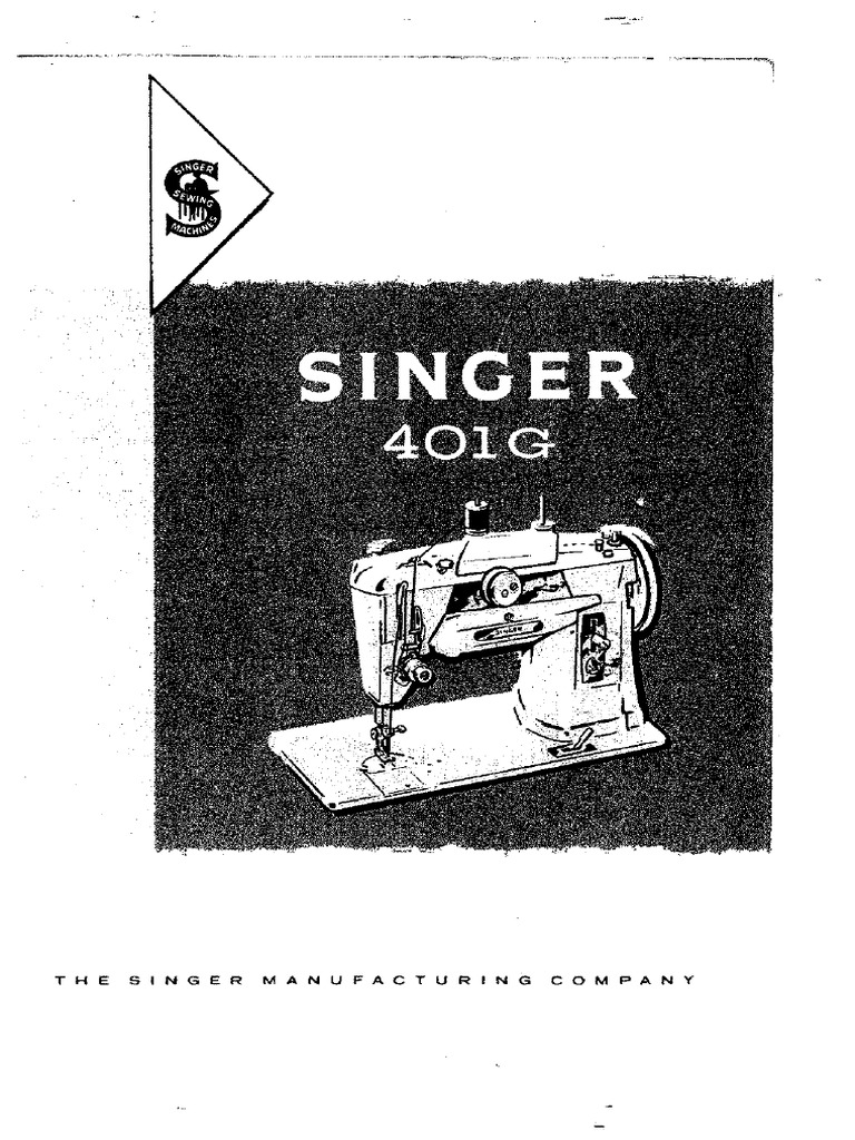 Singer 401 Actualizado Manual - Compressed | PDF