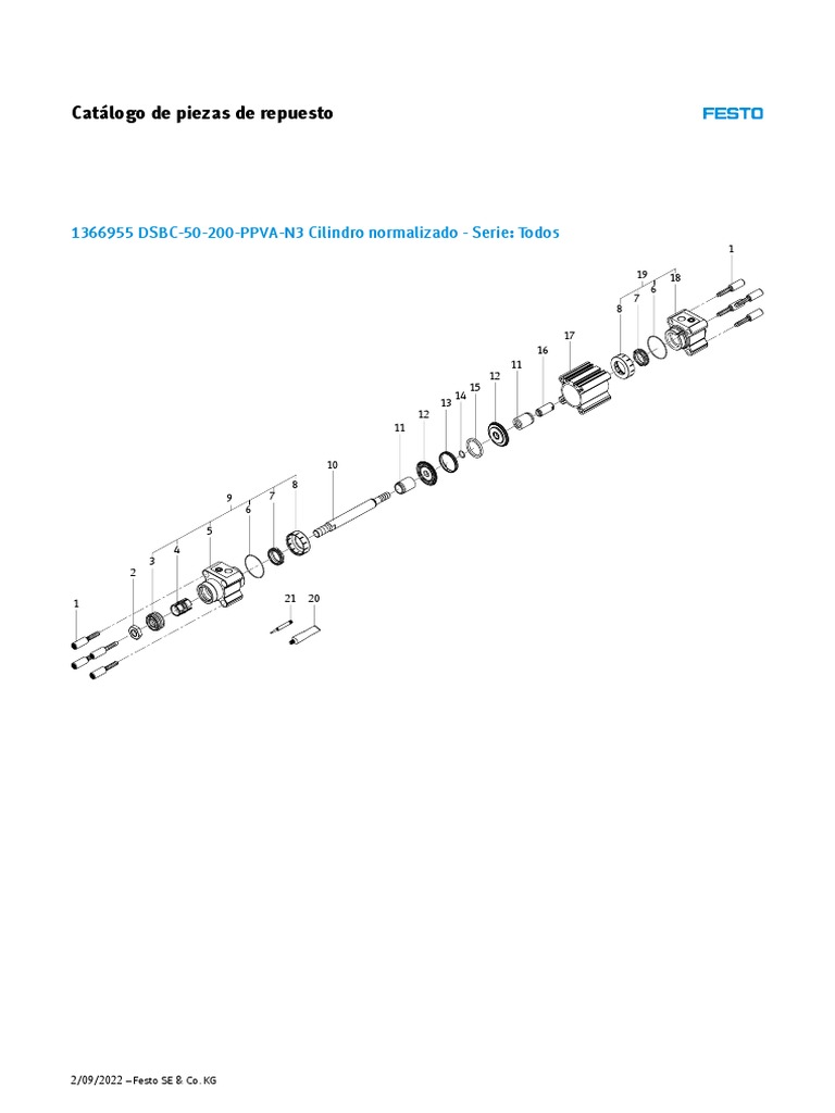 Despiece de DSBC 50 200 Ppva n3 | PDF | Metalurgia | Herramientas