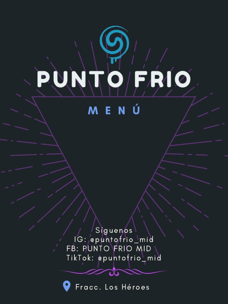 Menú Punto | PDF | Helado | Comida y bebida