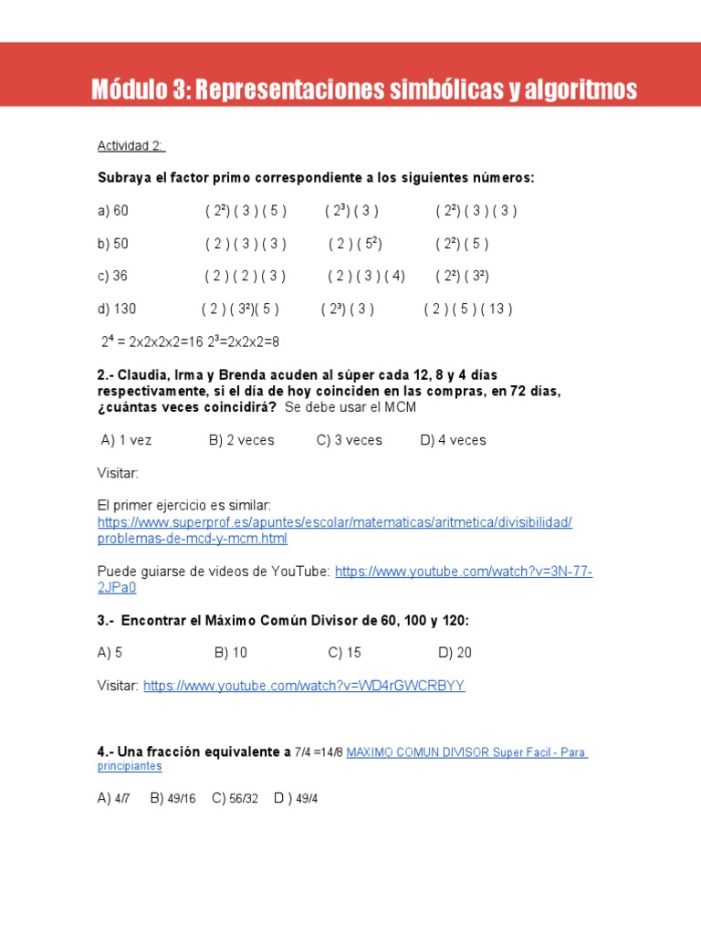 Actividad 2 (Módulo 3) | PDF