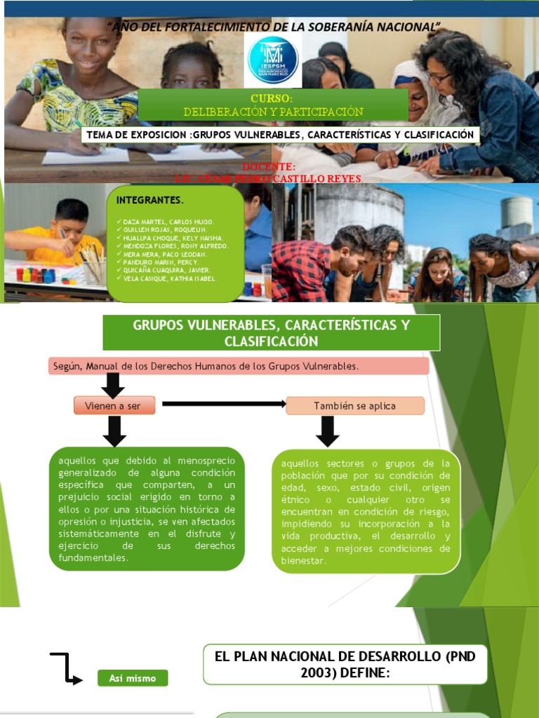 Grupos Vulnerables | PDF | Discriminación | Violencia