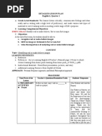 COT Q2 DLP FILIPINO 6 Naibabahagi Ang Isang Pangyayaring Nasaksihan | PDF | Learning | Cognition