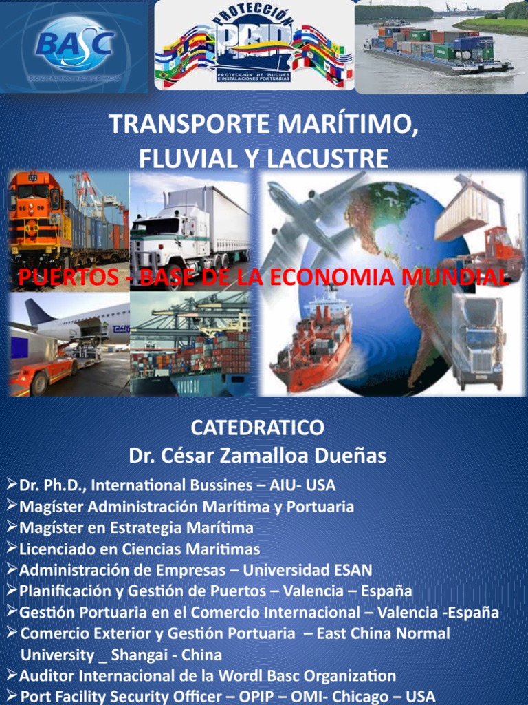 Transporte Maritimo, Fluvial y Aereo | PDF | Logística | aduana