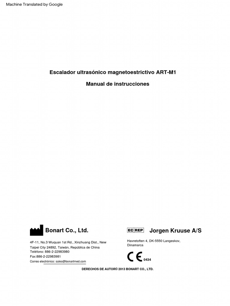 UM - ARTM1 Español | PDF | Enchufes y tomas de corriente alterna | Esterilización (Microbiología)