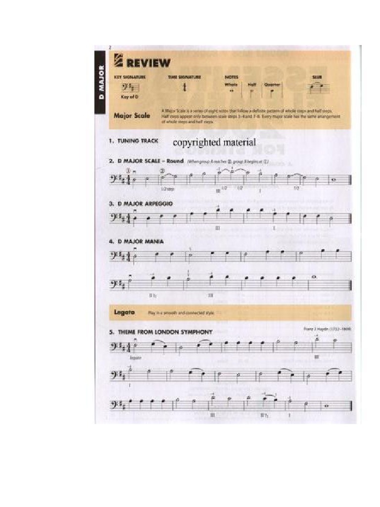 Essential Elements 2000 Doublebass Vol 2 | PDF