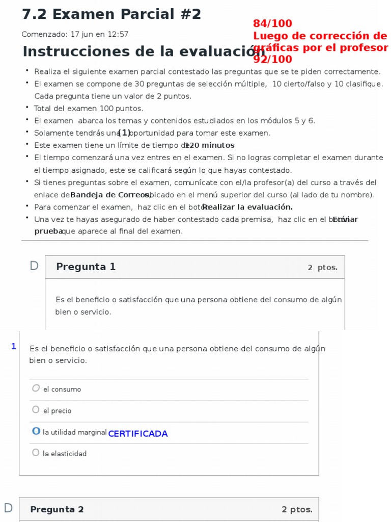 ECON 2000 Examen 7.2 | PDF | Monopolio | Mercado (economía)