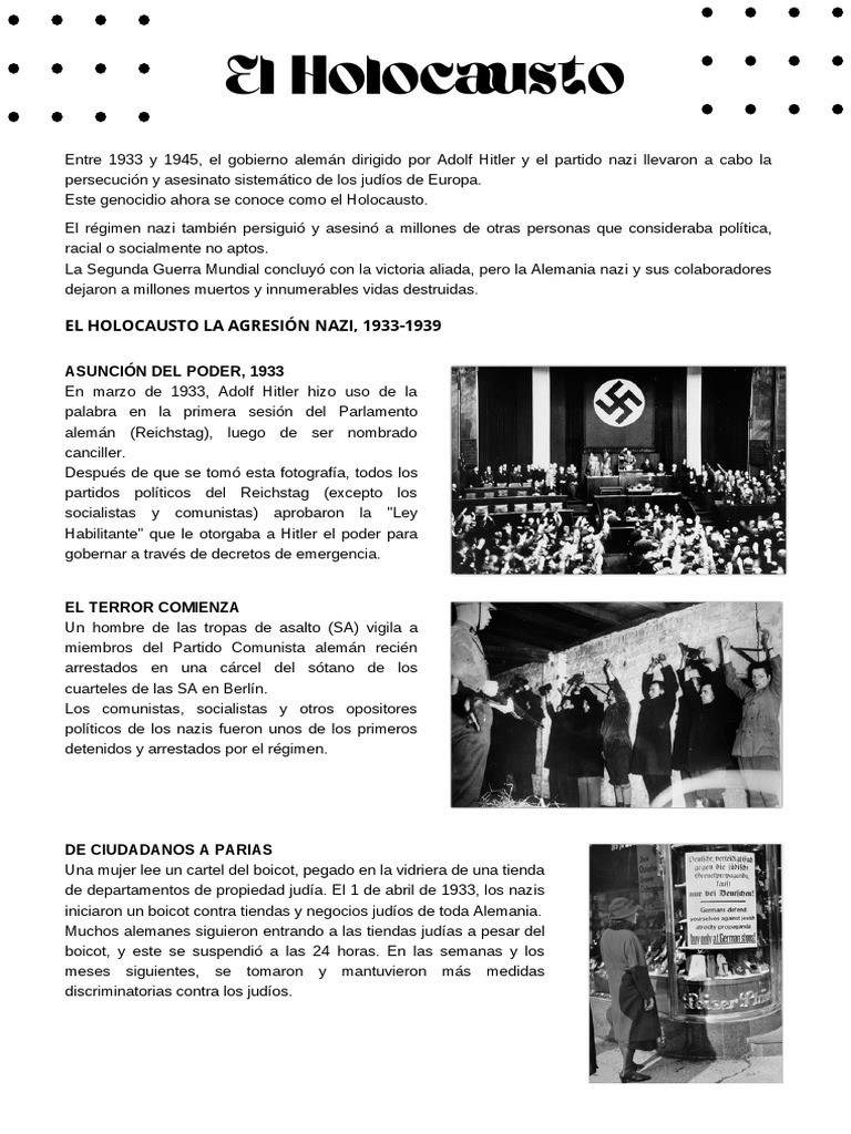 El Holocausto | PDF | Alemania nazi | El Holocausto