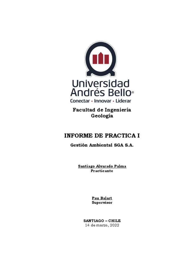 Informe Práctica Geología Santiago Alvarado | PDF | Software | Geología