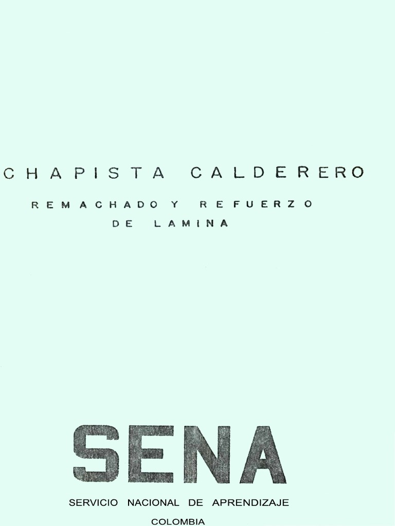 Preparación de Láminas para Remachado | PDF | Remache | Materiales de ...