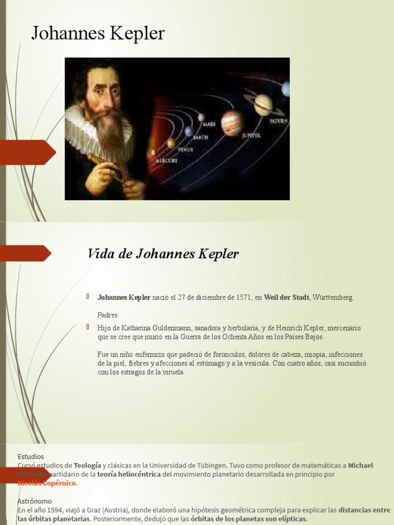 Johannes Kepler | PDF | Johannes Kepler | Astronomía