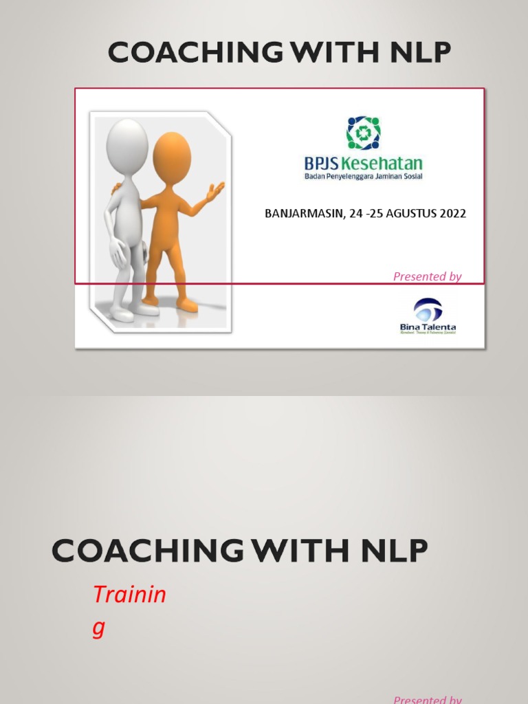 Coaching With Nlpcoaching With Nlp Pdf