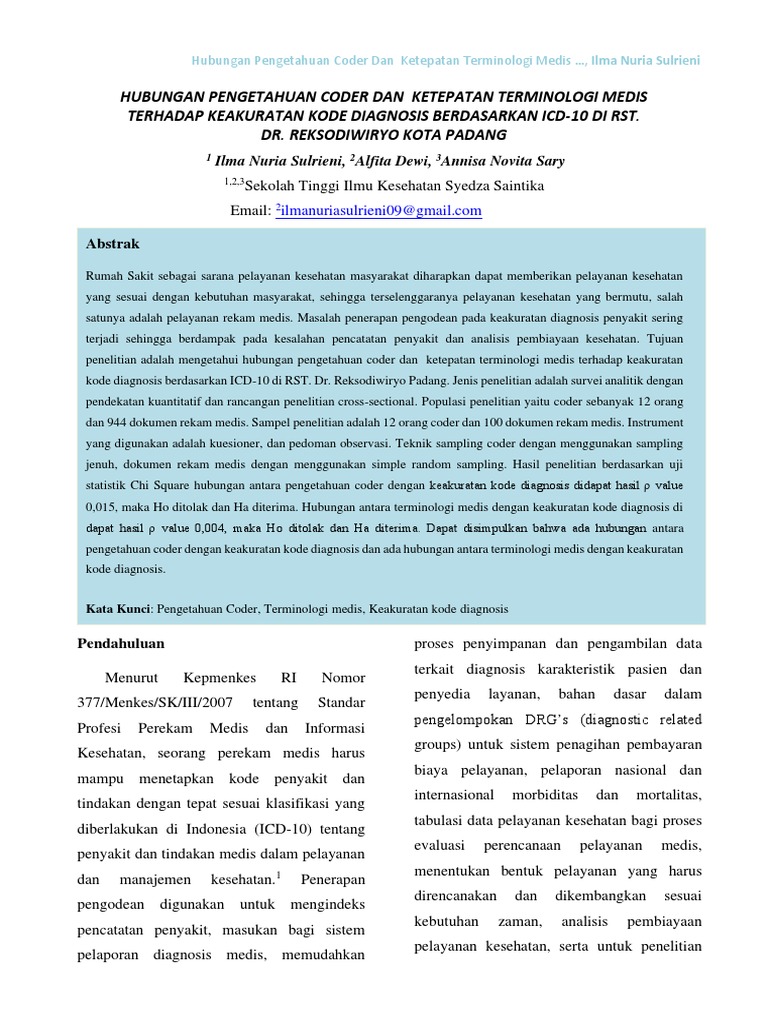 Contoh Artikel | PDF