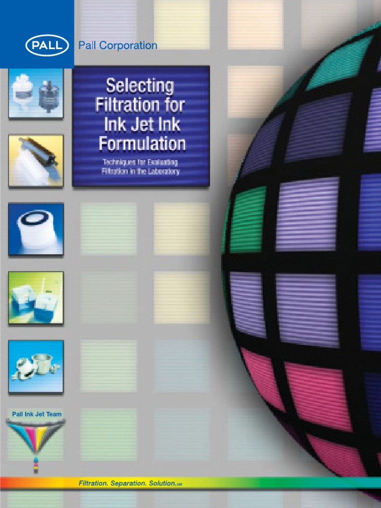 FINAL Ink Jet Lab 021207 | PDF | Filtration | Pump