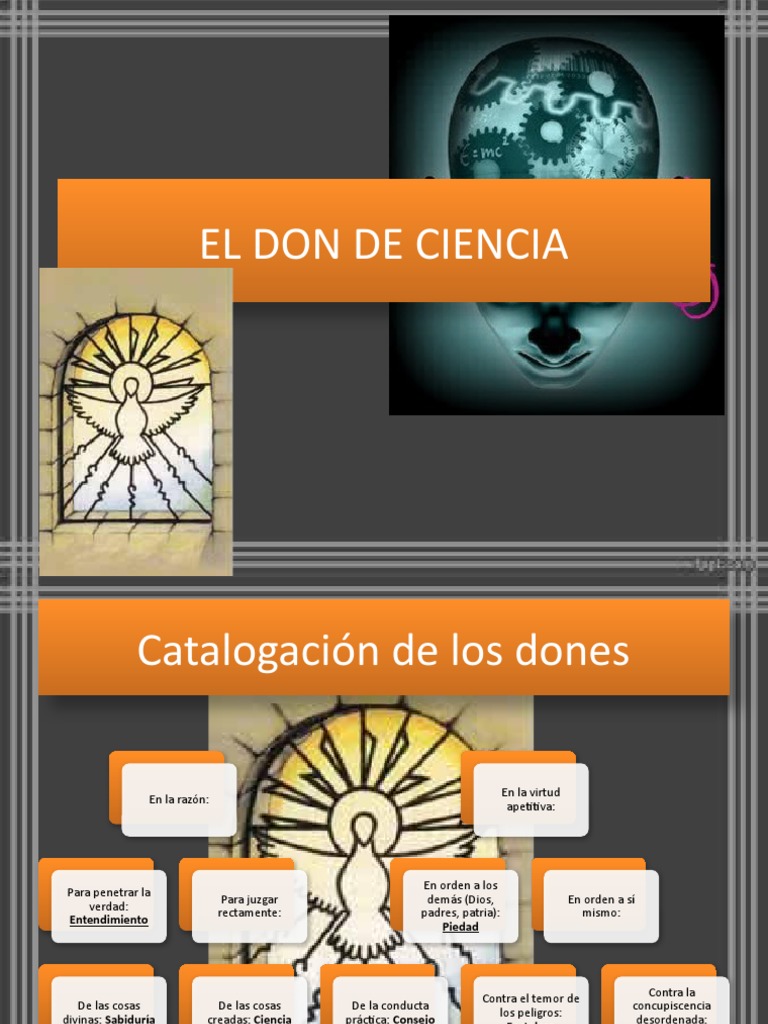 El Don de La Ciencia | PDF | Bienaventuranzas | Dios