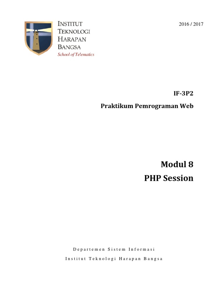 Lab Modul 08 - PHP Session | PDF