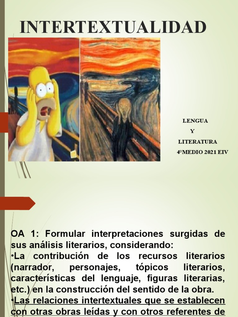 Clase Intertextualidad | PDF | Intertextualidad | Bella Durmiente