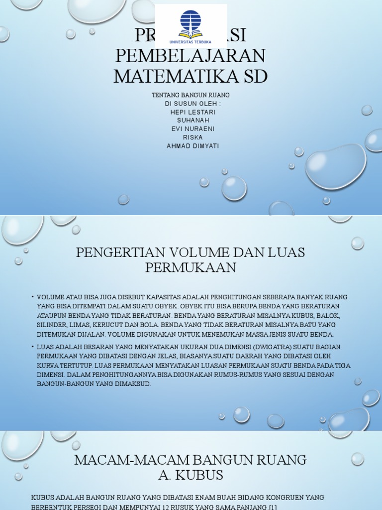 Luas Permukaan Prisma Segitiga Siku-siku | PDF | Metode & Bahan Ajar