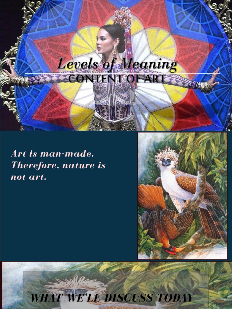 Content in Art (Levels of Meaning) | PDF