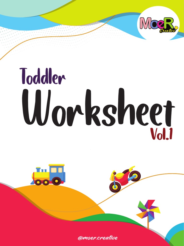 Printable Toddler Worksheet - Vol. 1 PDF | PDF | Teaching Methods ...