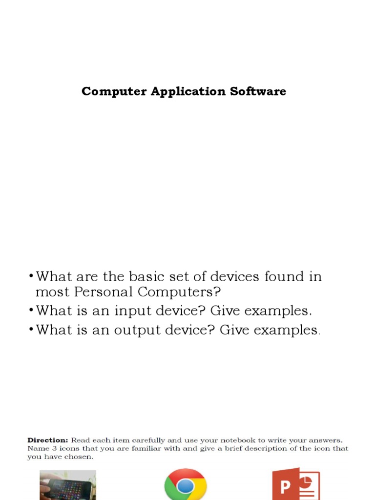 Computer Application Software | PDF | Computer Data Storage | Solid State Drive