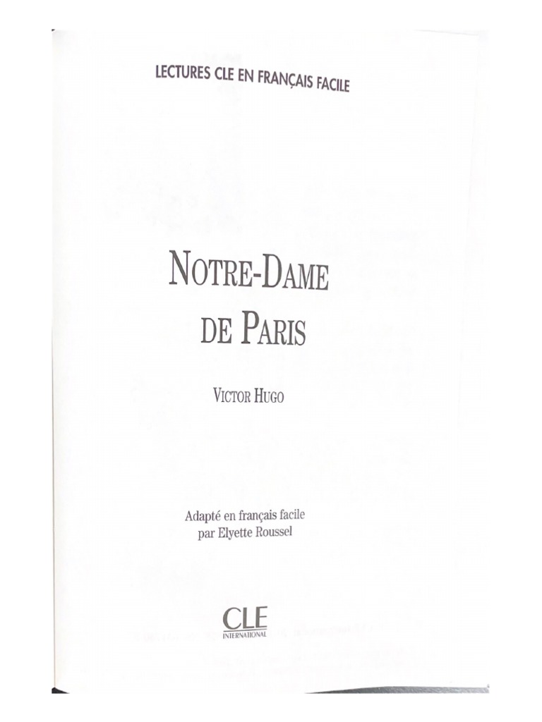 Notre Dame 1 | PDF