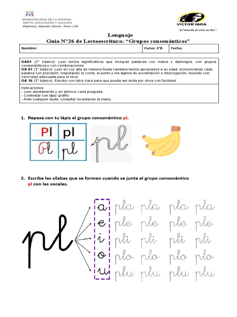 Grupoconsonáticoplgrupo 2 | PDF