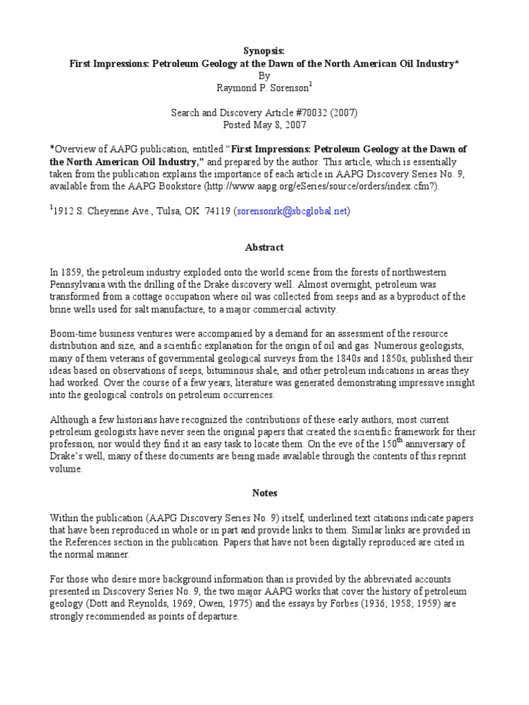 Sorenson | Download Free PDF | Petroleum | Petroleum Reservoir