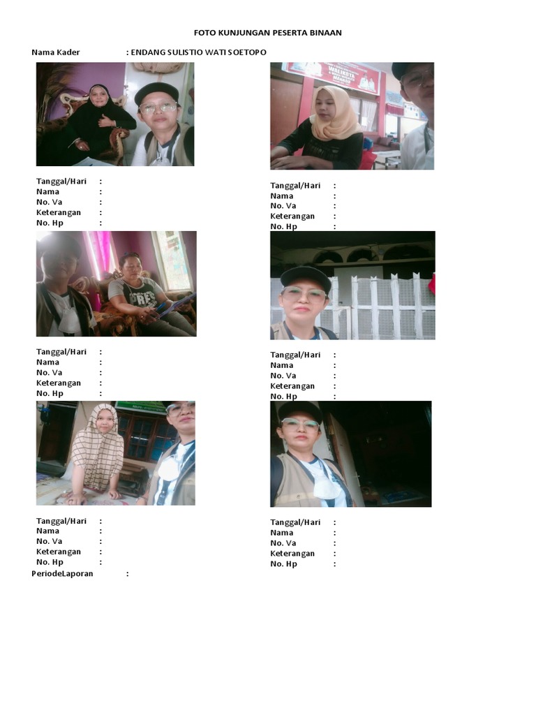 Saya Sedang Berbagi 'FOTO - KUNJUNGAN - PESERTA - BINAAN2 (1) ' Dengan Anda | PDF