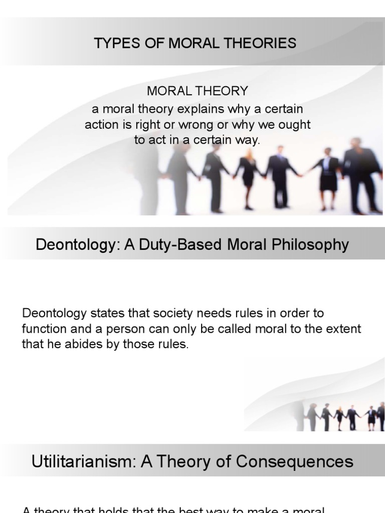 Moral Theories Overview | PDF | Morality | Psychology
