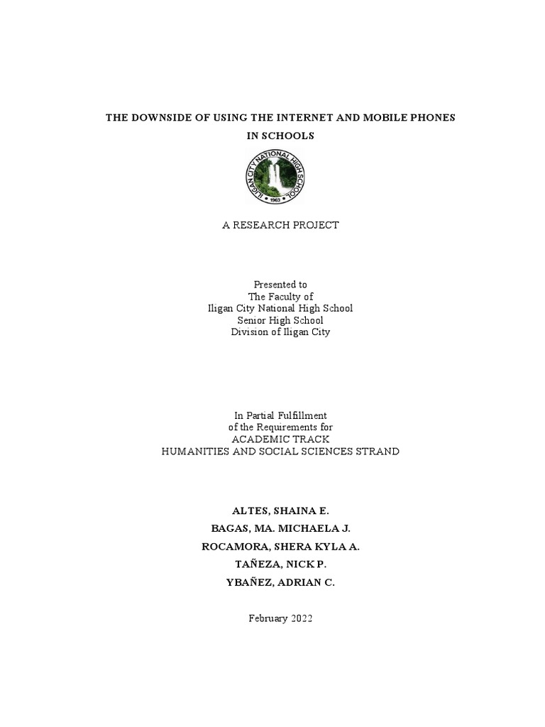 Research Project Final - Edited | PDF | Internet | Computer Network