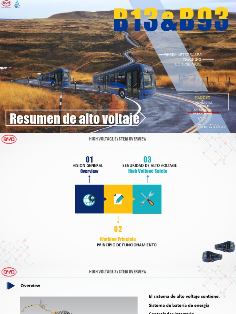 B93&B13 High Voltage System - En.es | PDF | Eje | Corriente eléctrica