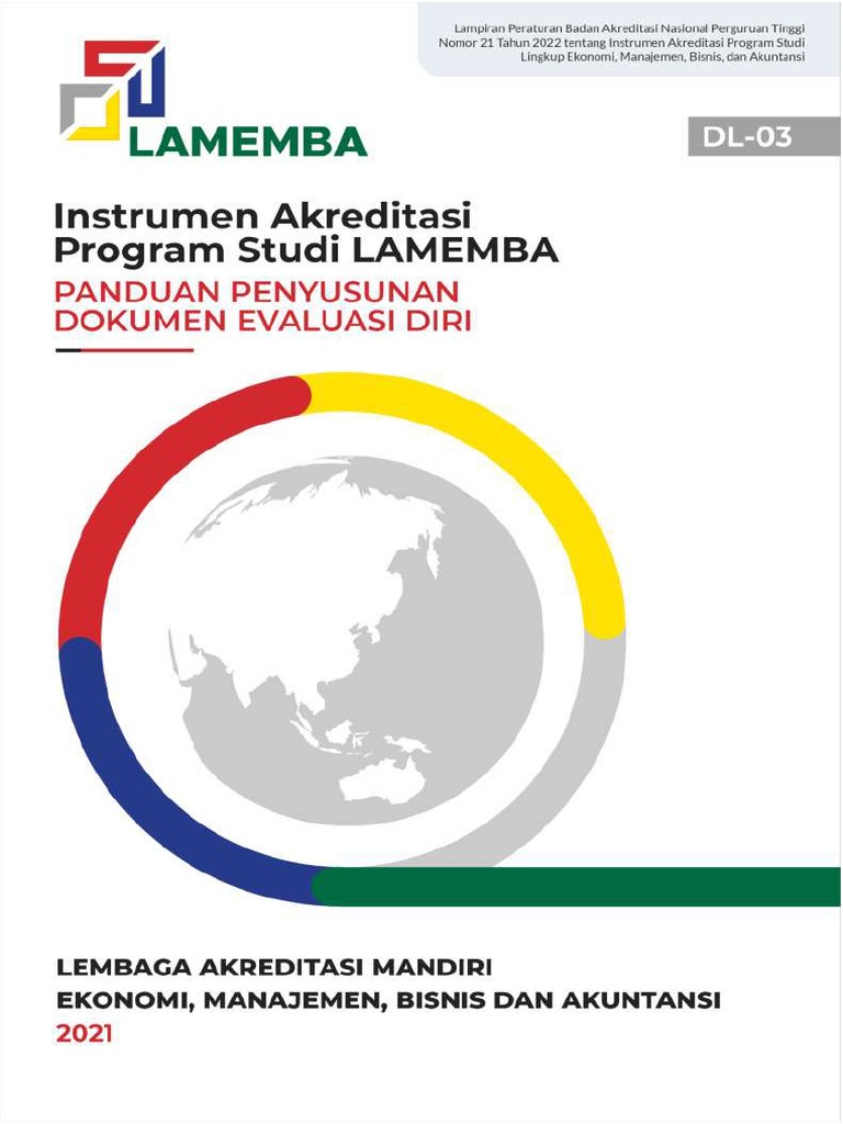 Lampiran 3 Peraturan BAN PT Nomor 21 2022 Instrumen EMBA | PDF