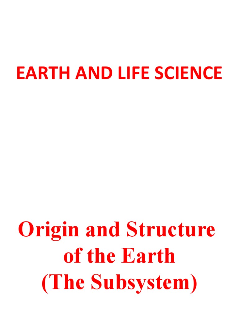 2 Earth and Life Science | PDF | Earth | Atmosphere