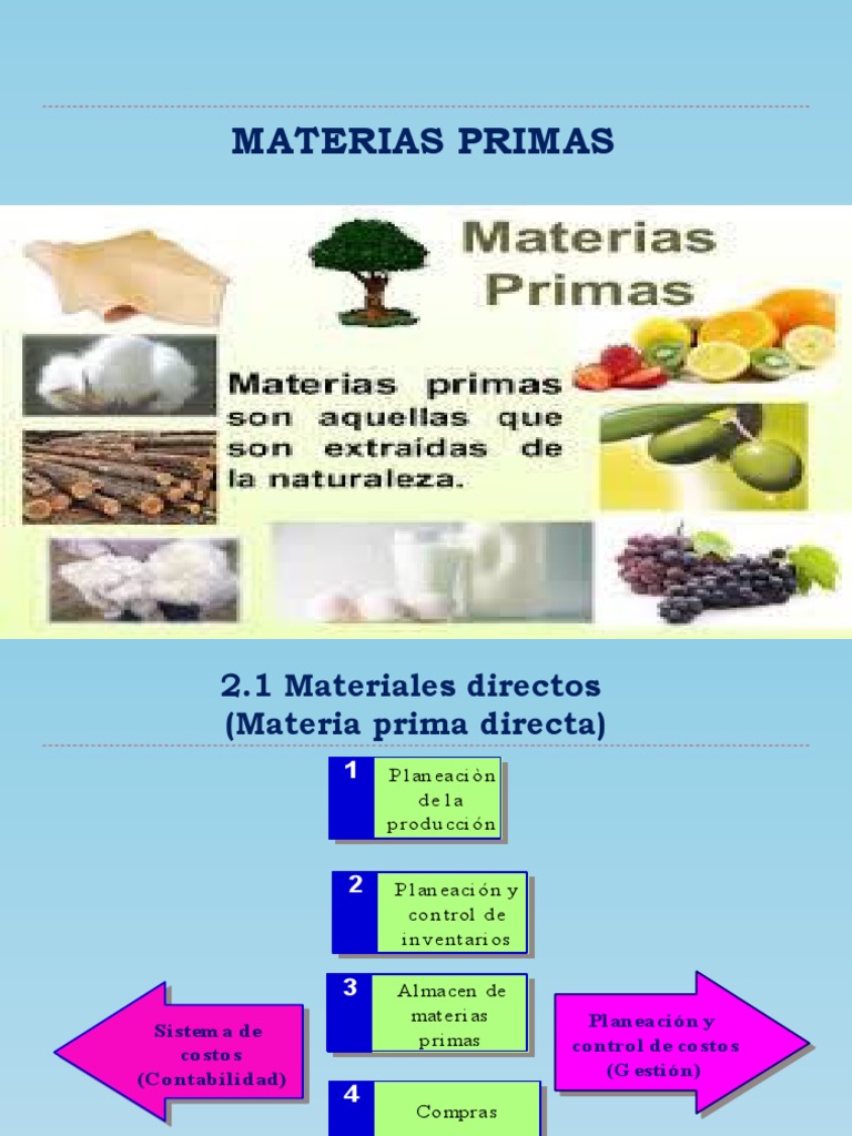 Costo de Materias Primas | PDF | Presupuesto | Economias
