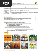 La Semana Santa Folleto para Leer y Trabajar | PDF | La resurrección de ...