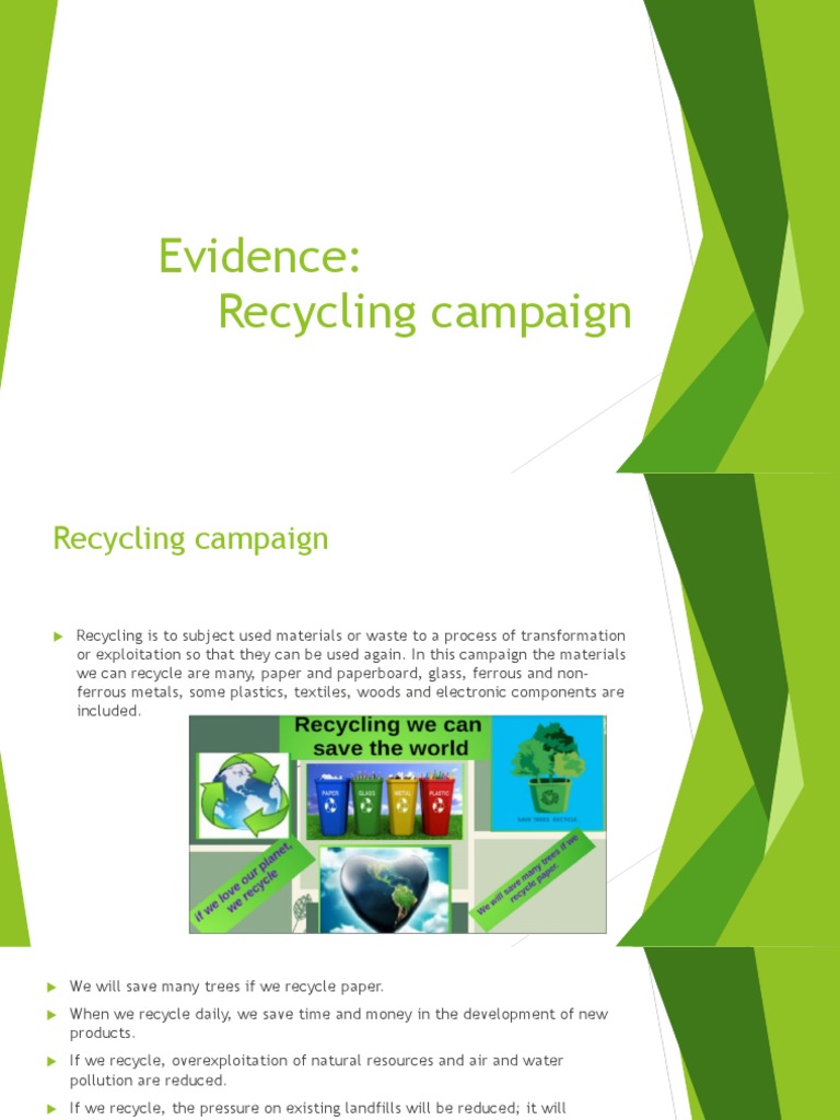Evidence Recycling Campaign JEANSY.......... | PDF