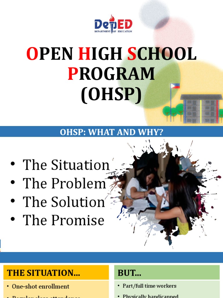 Presentation - Open-High School | PDF | Learning | Schools