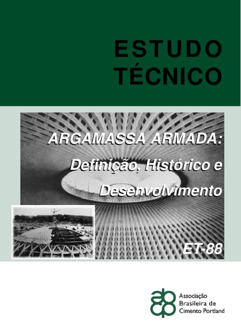 Argamassa Armada: Definição e História | PDF | Argamassa (alvenaria ...