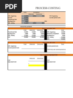 Process Costing Problems and Solutions | PDF | Inventory | Weighted Arithmetic Mean