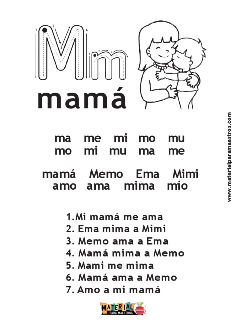 Aprendiendo A Leer 02 Ma Me Mi Mo Mu.-Páginas-Eliminadas | PDF