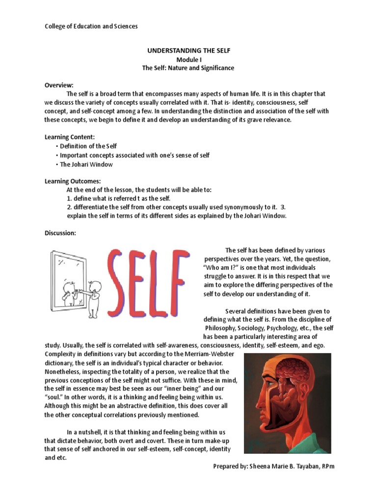 Understanding the True Self: Exploring Concepts of Identity ...